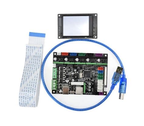 برد کنترلر پرینترهای سه بعدی Mks Robin Nano Stm32 همراه با نمایشگر رنگی