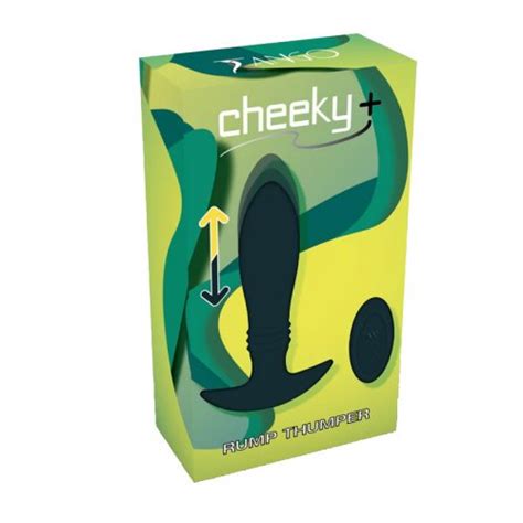 Cheeky Rump Thumper Thrusting Remote Controlled Plug Deep Green Sex