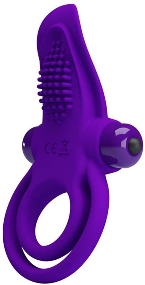 Pretty Love Vibrerende Cockring Met Clitoris Tong Stimulator