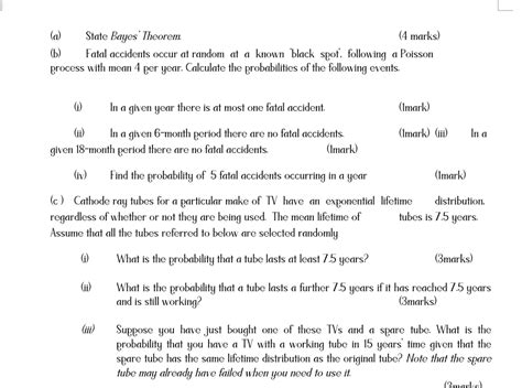 A State Bayes Theorem Marks B Fatal StudyX