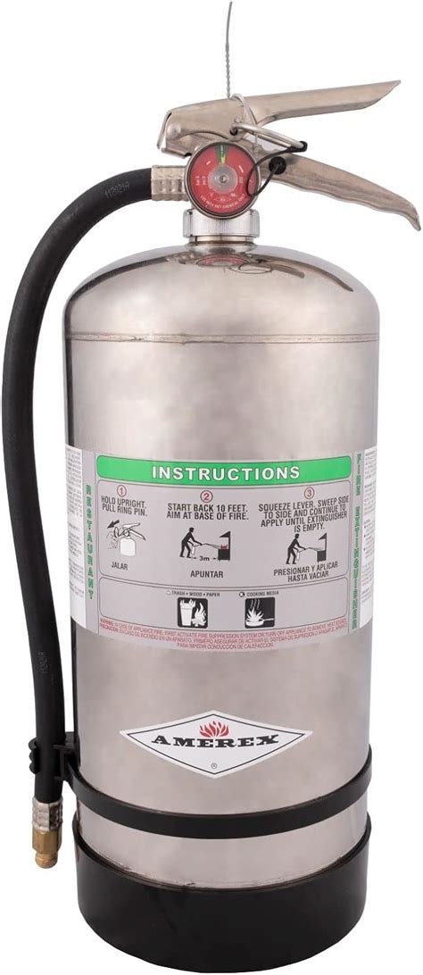 Amerex C260 6 Liter Class K Wet Chemical Fire Extinguisher With