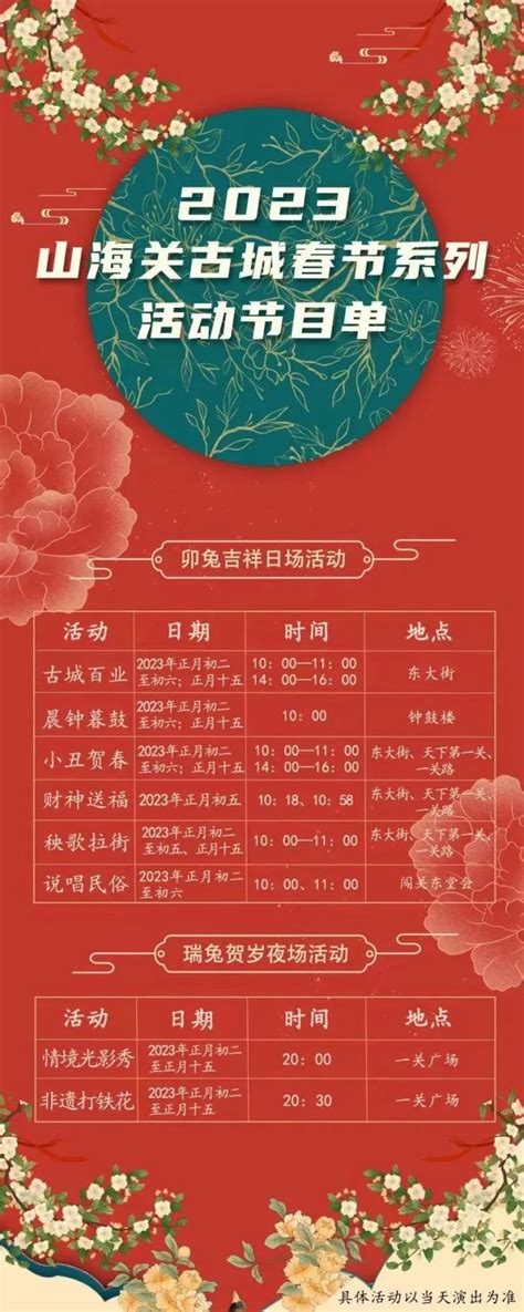 长城这么近 古城那么美 来山海关古城过大年啦澎湃号·政务澎湃新闻 The Paper