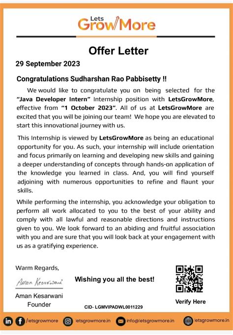 Sudharshan Rao Pabbisetty On Linkedin Letsgrowmore