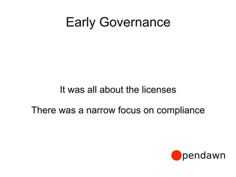 Open Source Business And Governance PPT