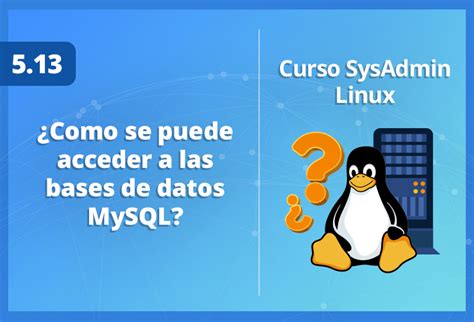 ¿como Se Puede Acceder A Las Bases De Datos Mysql En Linux