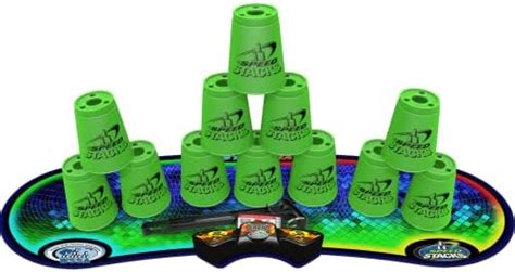 Speed Stacks Sport Stacking Competitor Neon Green 12 Cups Holding