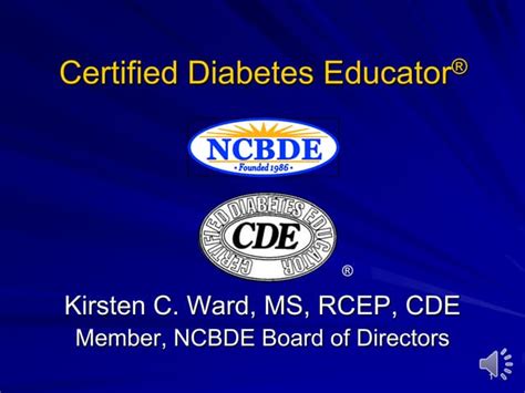 Ncbde Exercise Specialist Cde Presentation Ppt