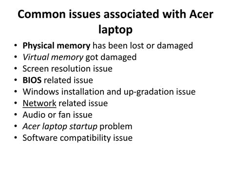 PPT Troubleshoot Acer Laptop Touchpad Problems PowerPoint Presentation ID