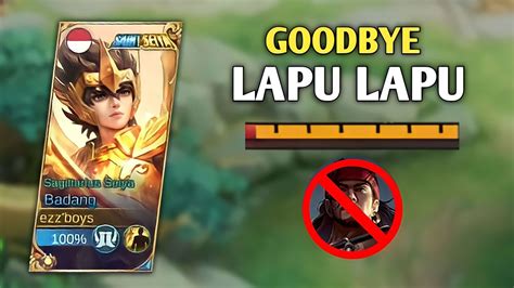 TUTORIAL LAWAN LAPU LAPU EXP LANE BADANG VS LAPU LAPU MLBB YouTube