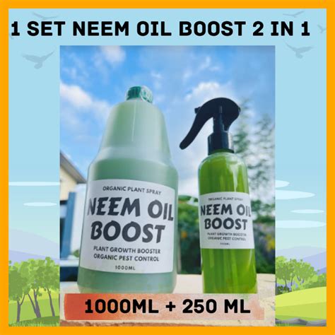 Everland Ready To Use Neem Oil Boost Pest Control Plant Growth Booster