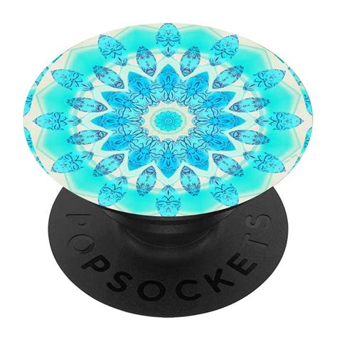 Mobile Pop Socket Holder Ice Blue