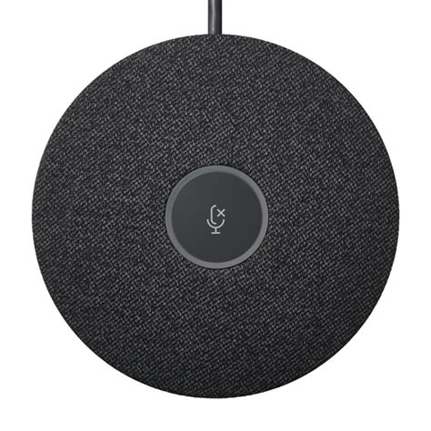 Logitech Cc5000e Video Conference One Key Mute Plug And Play Extension Microphone