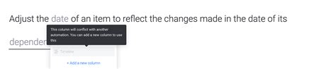 Dependency Timeline And Automation Platform Discussions Monday Community Forum