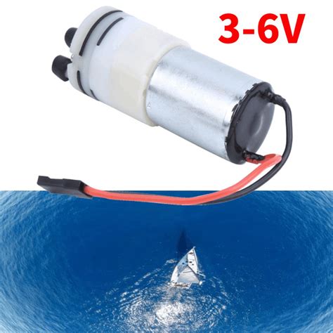 Rc Boat Water Pump 3‑6v 370 Water Cooling Pump With Motor Rc Boats