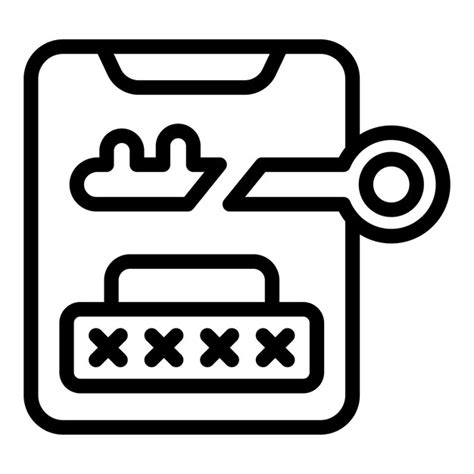 Premium Vector Smartphone Being Unlocked Using Digital Key With