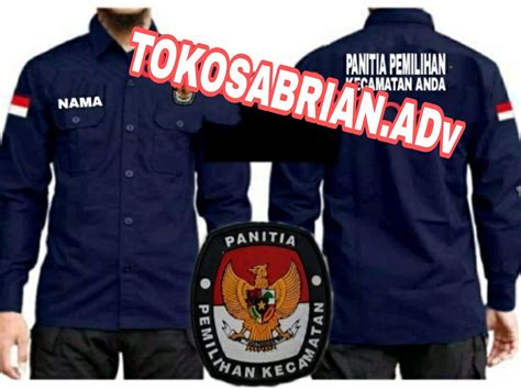 Kemeja Ppk Seragam Panitia Pemilihan Kecematan Baju Panitia Ppk