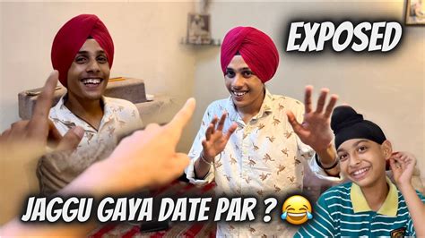 Jaggu Gaya Date Par 😂 Exposed Honey Lottey Vlogs Youtube