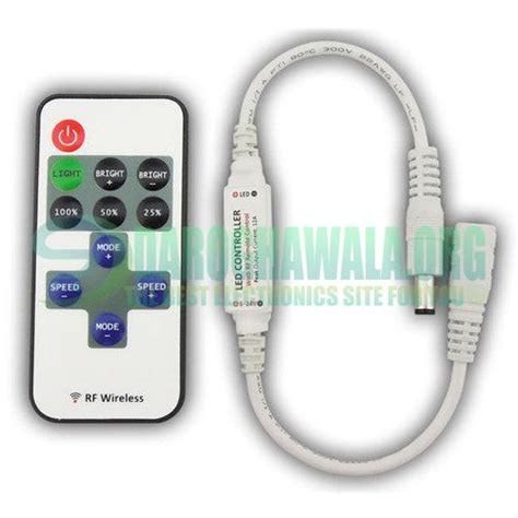 RF Single Color Wire Less LED Controller DAROGHAWALA ORG