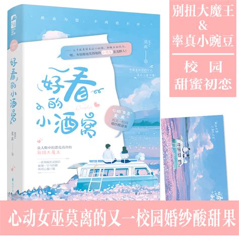 赠明信片大鱼文化好看的小酒窝莫离著从校服到婚纱的爱情都市浪漫甜蜜暗恋欢喜冤家的情感言情小说书籍花山文艺出版社虎窝淘