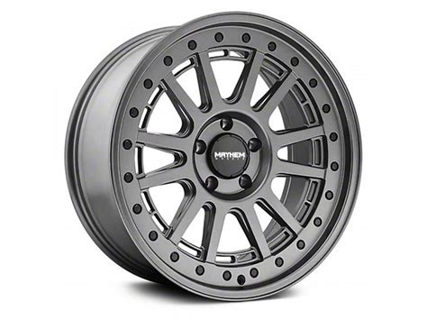 Mayhem Wheels Toyota 4 Runner Compass Matte Gunmetal 6 Lug Wheel 18x9