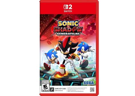 Sonic X Shadow Generations Game Key Card Switch 2 Game Skroutzgr