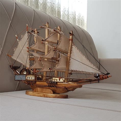 خرید و قیمت ماکت کشتی چوبی کلکسیونی از غرفه Daran Decor