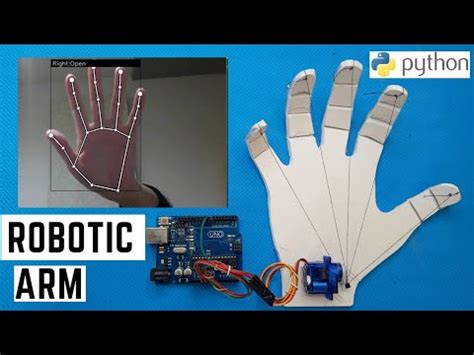 Robotic Arm With Arduino Uno Using Python OpenCV Arduino Project
