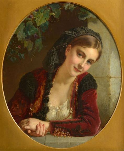 By Henri Guillaume Schlesinger 1814 1893 Was A German Portrait