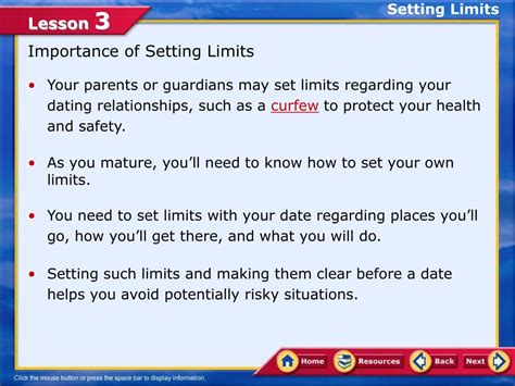 PPT Dating And Setting Limits PowerPoint Presentation Free Download ID