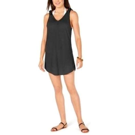 Miken Swim New Miken Tieshoulder Dress Swim Coverup Large Poshmark