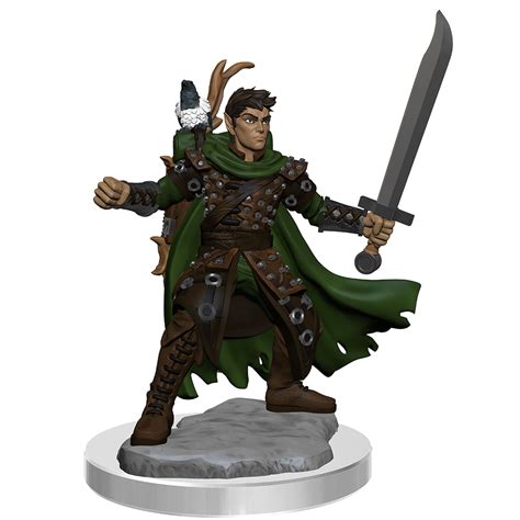 Dungeons And Dragons Miniatures Frameworks Male Half Elf Ranger Wave