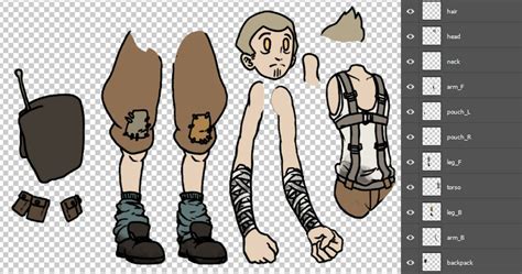Stef van Essen - 2D Character Rigging