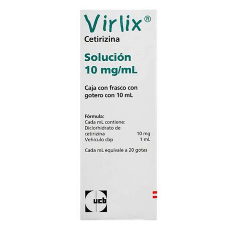 Virlix Gts 10mg 10ml