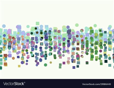 graphic colored abstract overlapping ellipse vector image