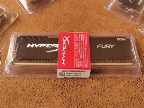Оперативная Память Hyperx 32gb 2 16gb Ddr4 3200 Mhz Fury By Kingston