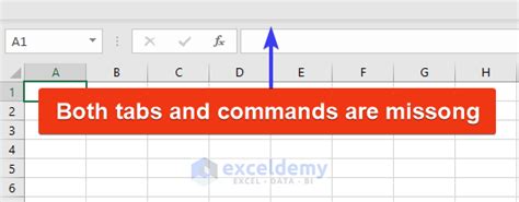 How To Restore Toolbar In Excel 3 Quick Methods Exceldemy