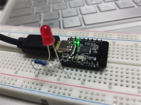小白学习：beetle Esp32 C6 Mini 焊接测试 Df创客社区