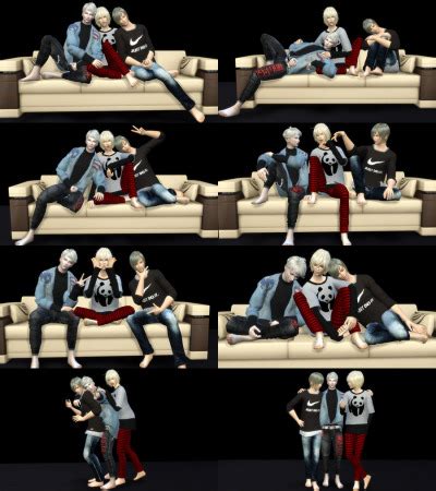 Friendly Pose Couple Pose Tumbex