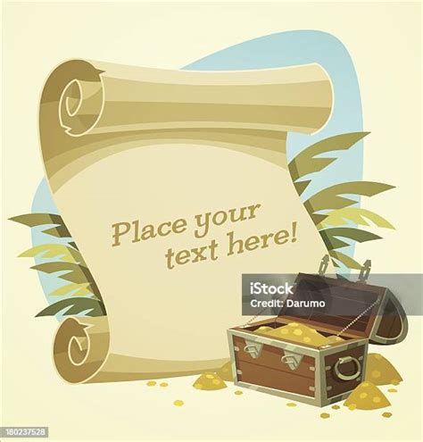 Pirate Treasure Chest Vector Illustration向量圖形及更多海盜圖片 海盜 邀請卡 中獎 Istock