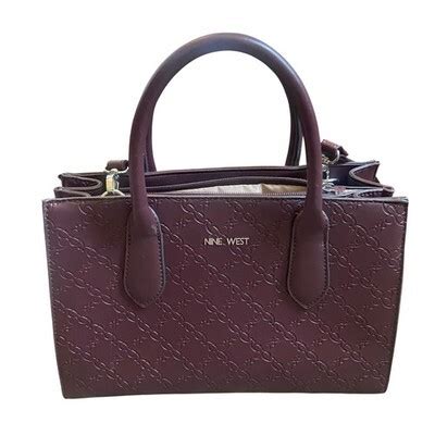 Yahoo オークション Nine West Allyce Signature Handbag Strap And Ha