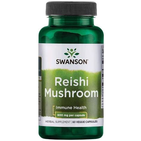 Swanson Reishi Mushroom 600mg Capsules Sales And Offers