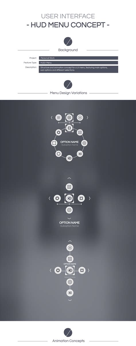 Ui Hud Menu Concept Behance