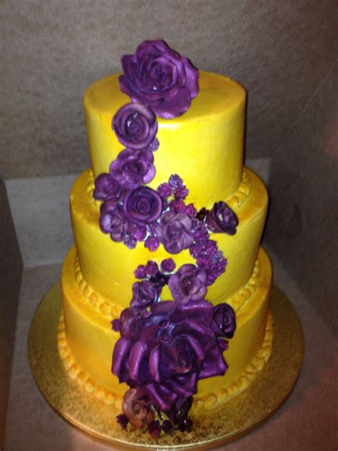 Purple Flower Cake