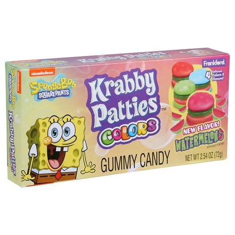 Spongebob Squarepants Watermelon Gummy Krabby Patties