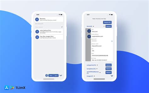 Mobile App Ui 1limx Encrypted Backup File List Run And Preview By Hayr