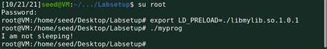 SEED 2 0 Softwarelab1 Environment Variable And SetUID Sung S Blog