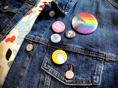 Lesbian Pin Lesbian Badge Lesbian Button 125 Etsy