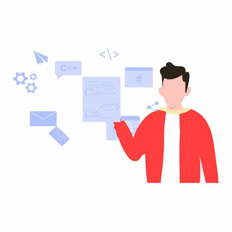 Css Coding File Boy Working Icon Download On Iconfinder