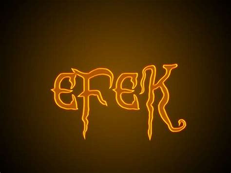 Membuat Efek Api Pada Tulisan Dengan Photoshop