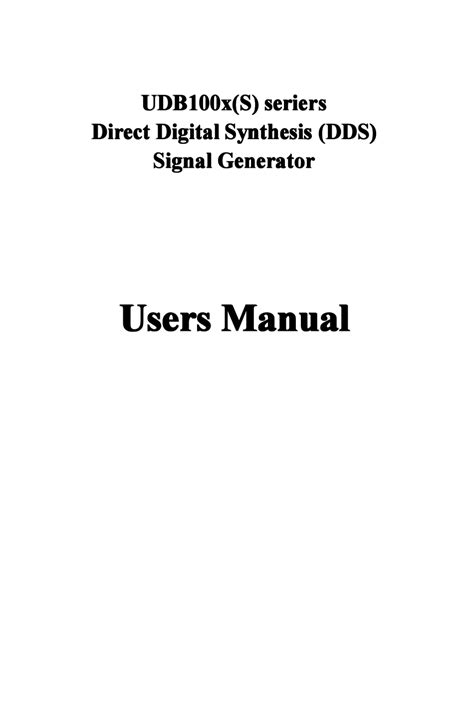 GOTRONIK UDB1008S USER MANUAL Pdf Download ManualsLib